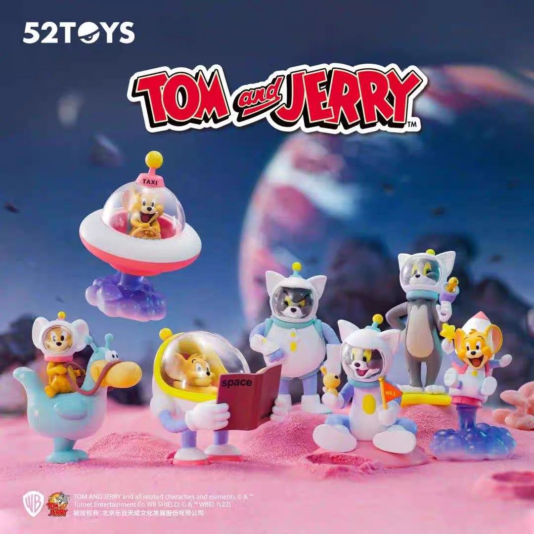 [BRAND NEW! 52TOYS] TOM AND JERRY SPACE TRAVEL SERIES FULL SET AND ...