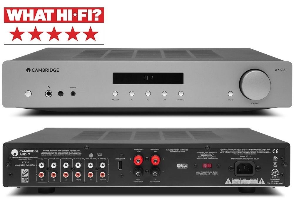 Cambridge Audio AXA35 Integrated Amplifier + AXC35 CD Player, Audio, Soundbars, Speakers ...