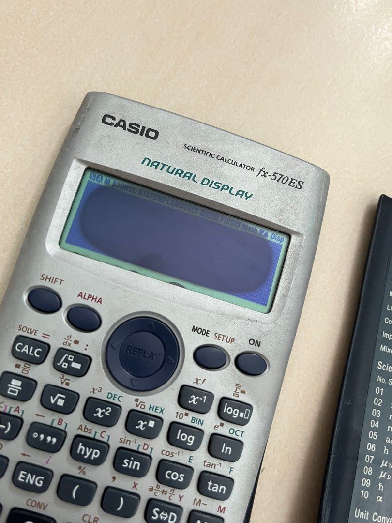 Casio Scientific Calculator FX-570ES, Hobbies & Toys, Stationery ...