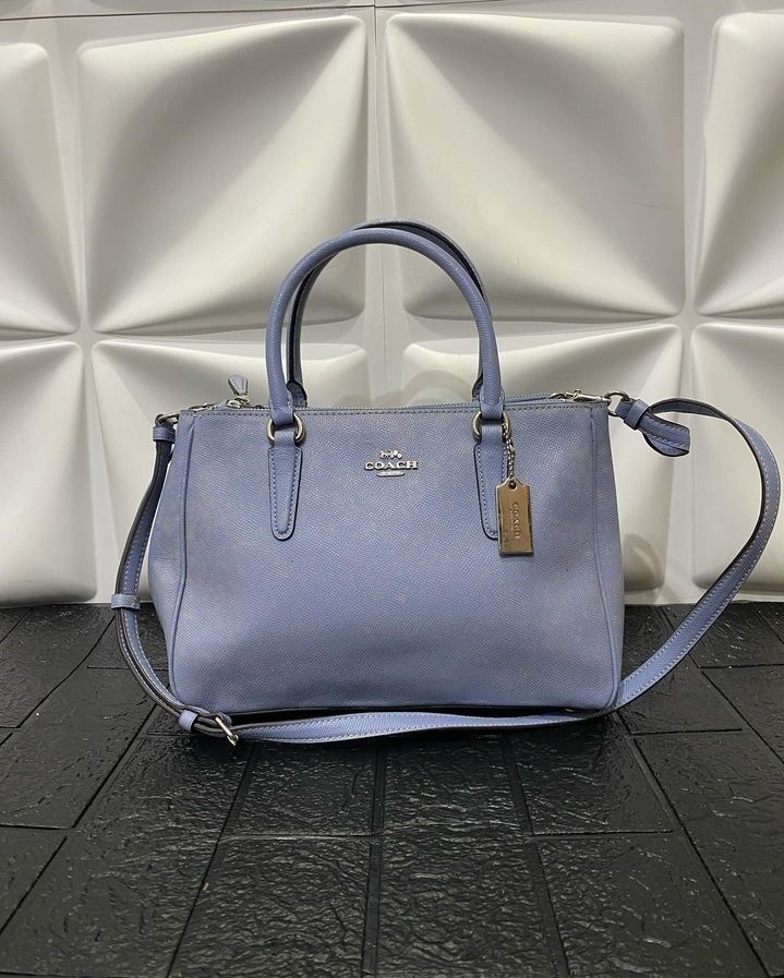 COACH MADE IN PHILLIPINES FULL KULIT ASLI, Fesyen Wanita, Tas & Dompet ...