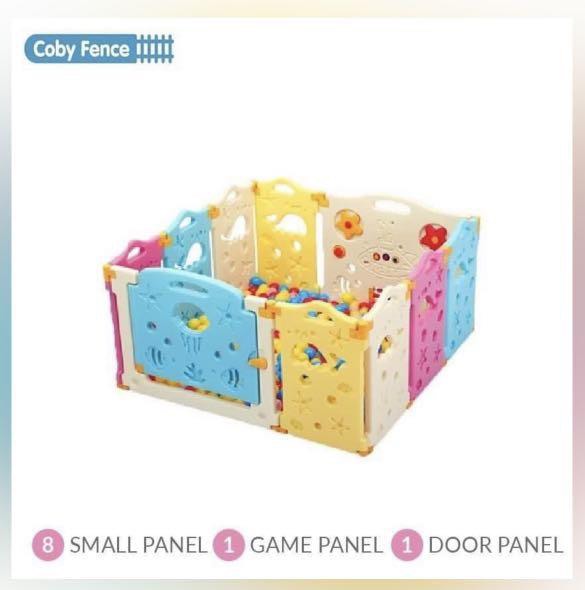 Coby haus playpen fence ocean, Babies & Kids, Baby Nursery & Kids ...