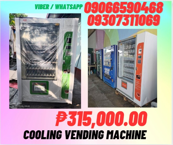 cooling vending machine for snacks and drinks, Commercial & Industrial ...