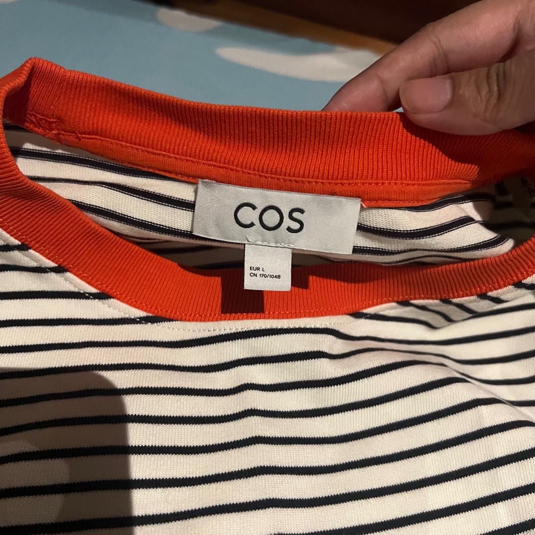 COS stripe shirt (24hr sale), Women's Fashion, Tops, Shirts on Carousell