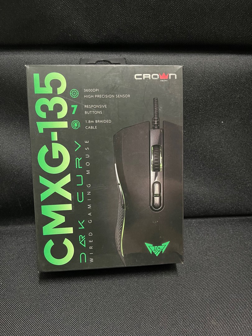Crown gaming mouse, Computers & Tech, Parts & Accessories, Mouse ...