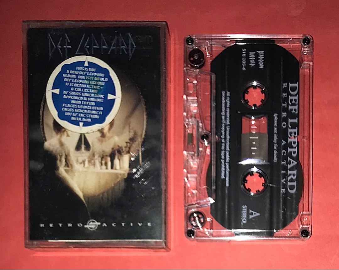 DEF LEPPARD - RETRO ACTIVE CASSETTE, Hobbies & Toys, Music & Media, CDs ...