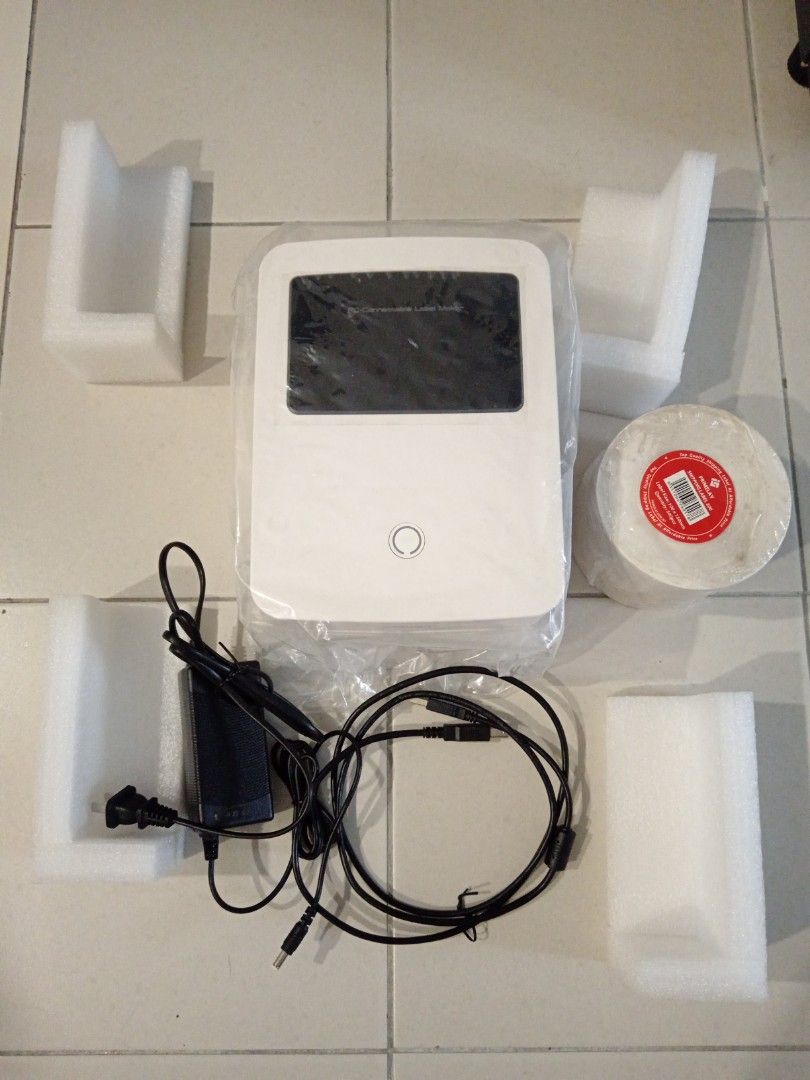 Deli DL-740C(NEW) Label Printer FOC 800pcs Shipping Label, Computers ...