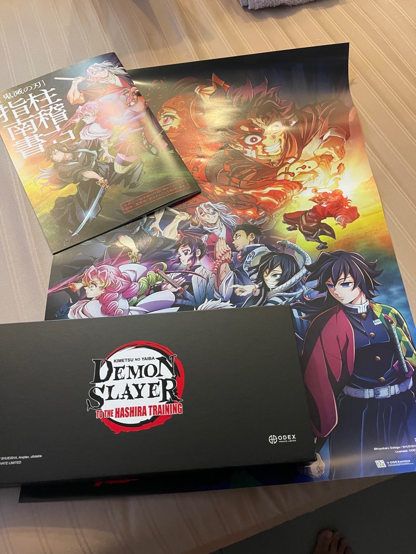 Demon slayers to the hashira training cards and poster, Hobbies & Toys ...