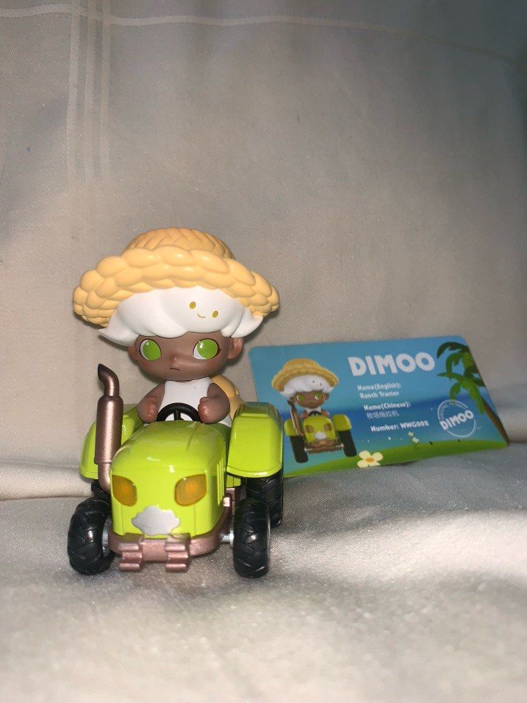 dimoo ranch tractor(where we go), Hobbies & Toys, Toys & Games on Carousell