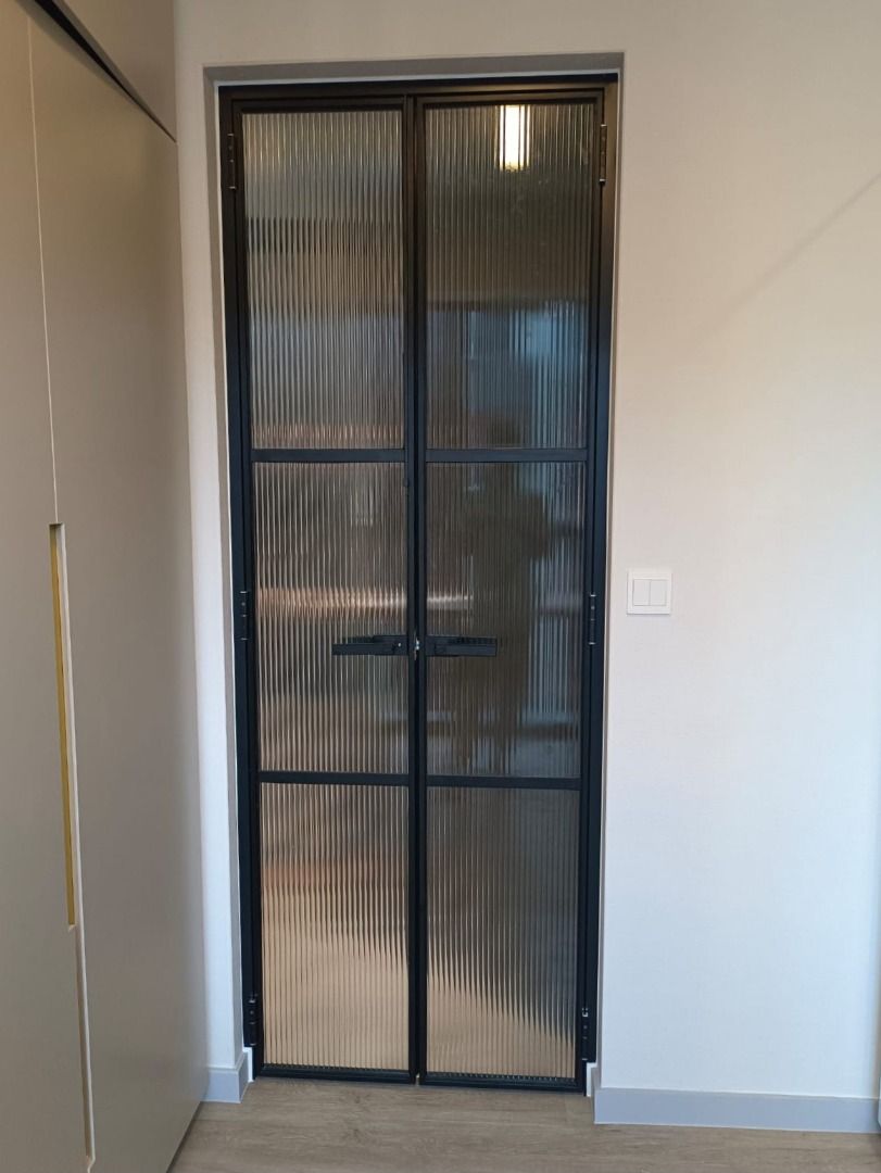 Double Action Ultra-Slim Cowboy Door, Furniture & Home Living, Bathroom ...