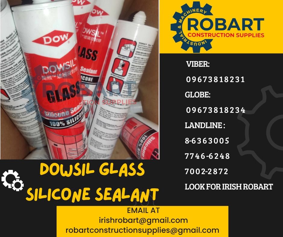 dowsil glass silicone sealant, Commercial & Industrial, Construction ...
