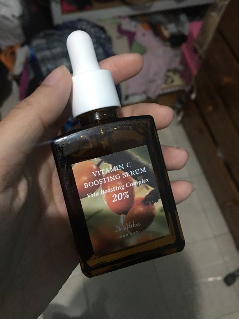 Dr Althea Vitamin C Boosting Serum 30ml Kesehatan And Kecantikan Kulit