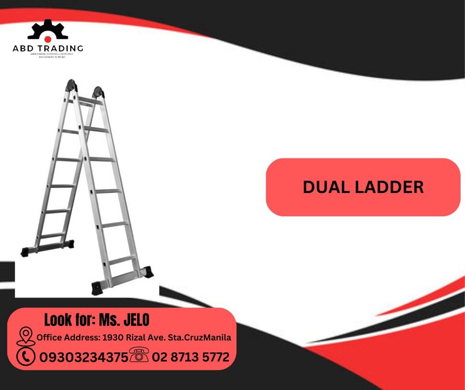DUAL LADDER, Commercial & Industrial, Construction Tools & Equipment on ...
