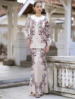Mahsuri Kebarung by Zefiks, Women's Fashion, Muslimah Fashion, Baju ...