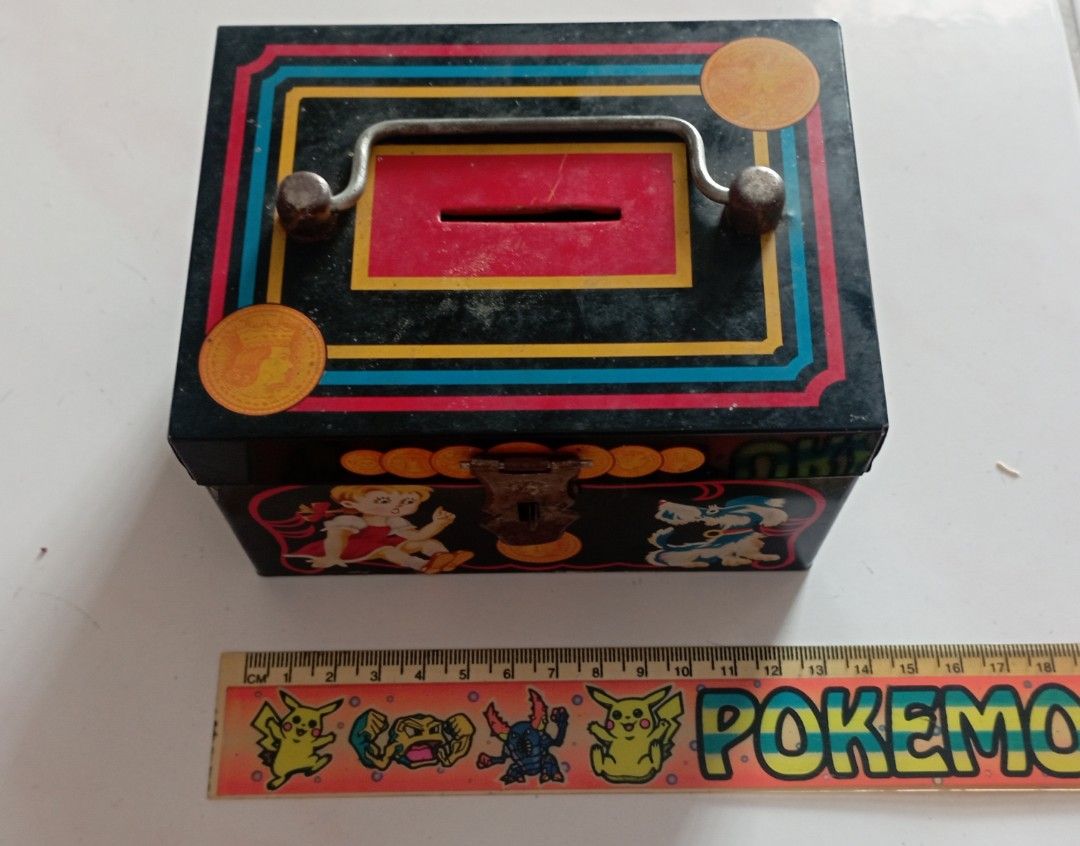 English Cartoon Metal Coin Box, Hobbies & Toys, Collectibles ...