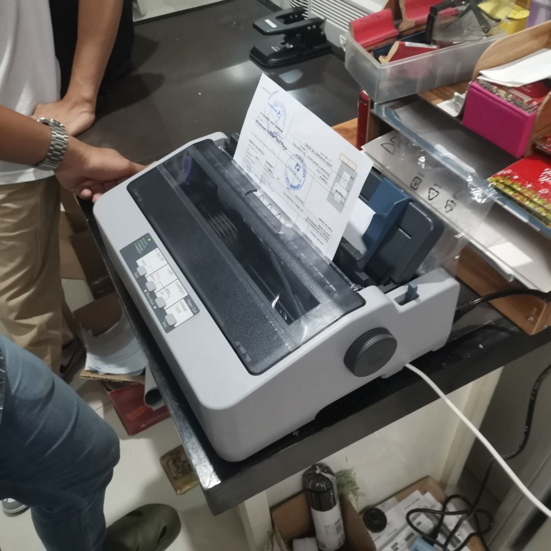 EPSON DOTMATRIX PRINTER FOR INVOICE RECEIPT, Computers & Tech, Printers ...