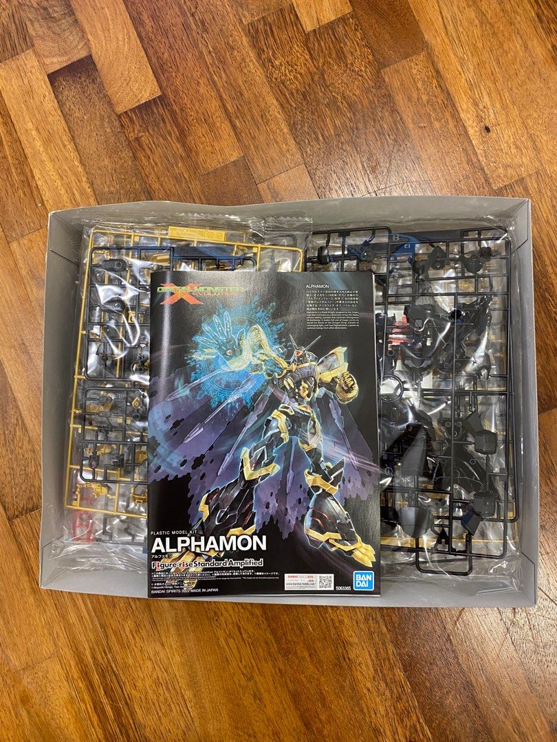 Figure -Rise standard Amplifier Alphamon Digimon, Hobbies & Toys, Toys ...