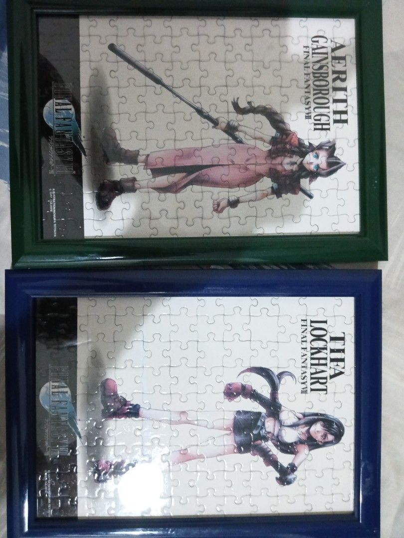 Final fantasy 7 Picture frame, Furniture & Home Living, Home Decor ...