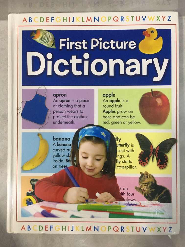First picture Dictionary A-Z kids book, Hobbies & Toys, Books ...