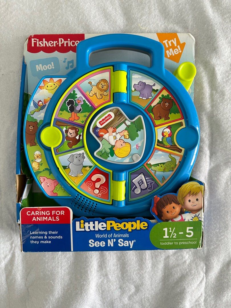 Fisher price see n say, Hobbies & Toys, Toys & Games on Carousell