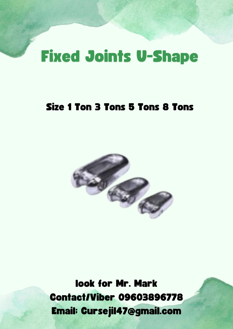 Fixed Joints U-Shape, Commercial & Industrial, Construction & Building Materials on Carousell