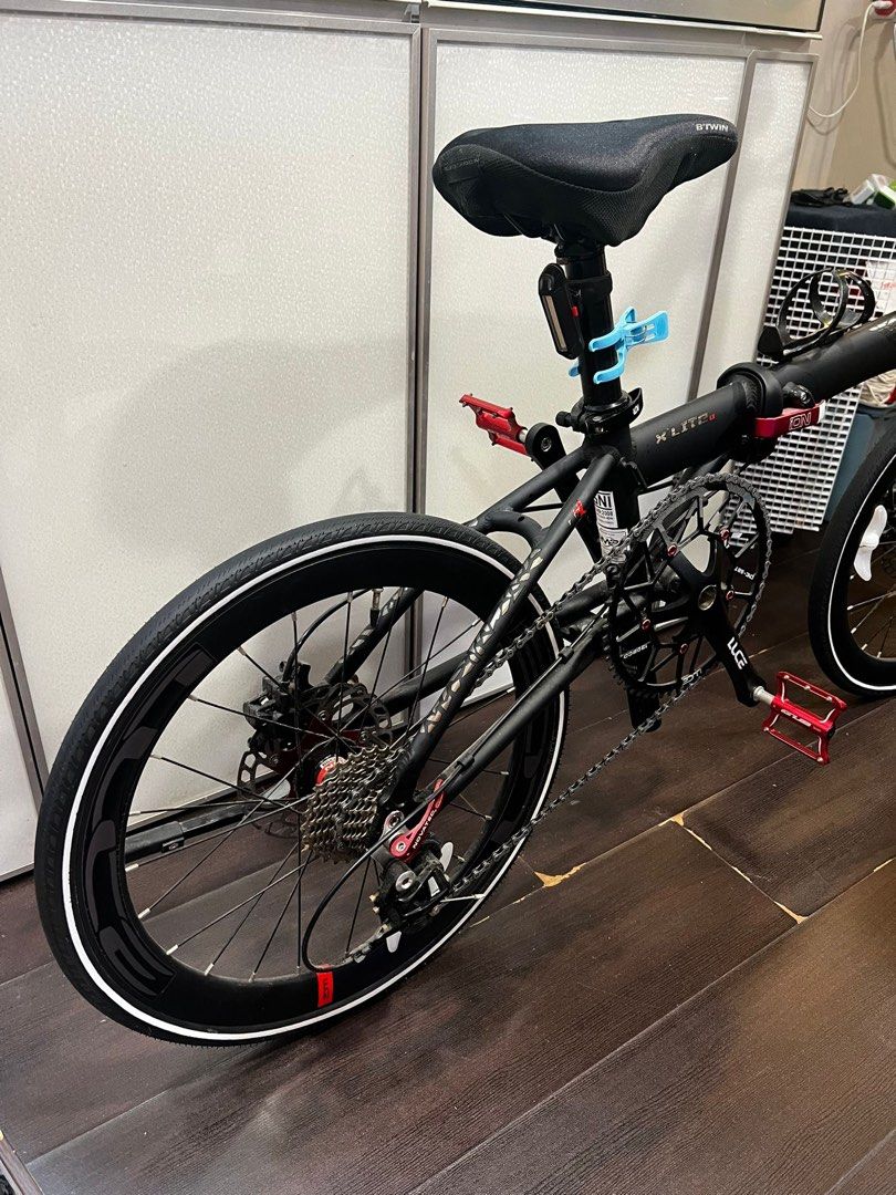 Element FoldX X-Lite 11 Speed Matte Grey Red Racing Foldable ...