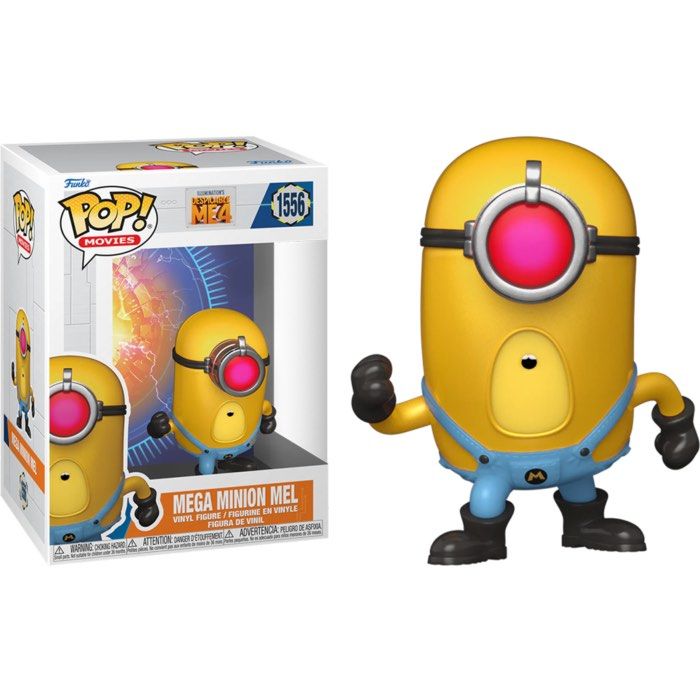 Funko Pop! Movies: Despicable Me 4 - Mega Minion Dave #1553/Mega Minion ...