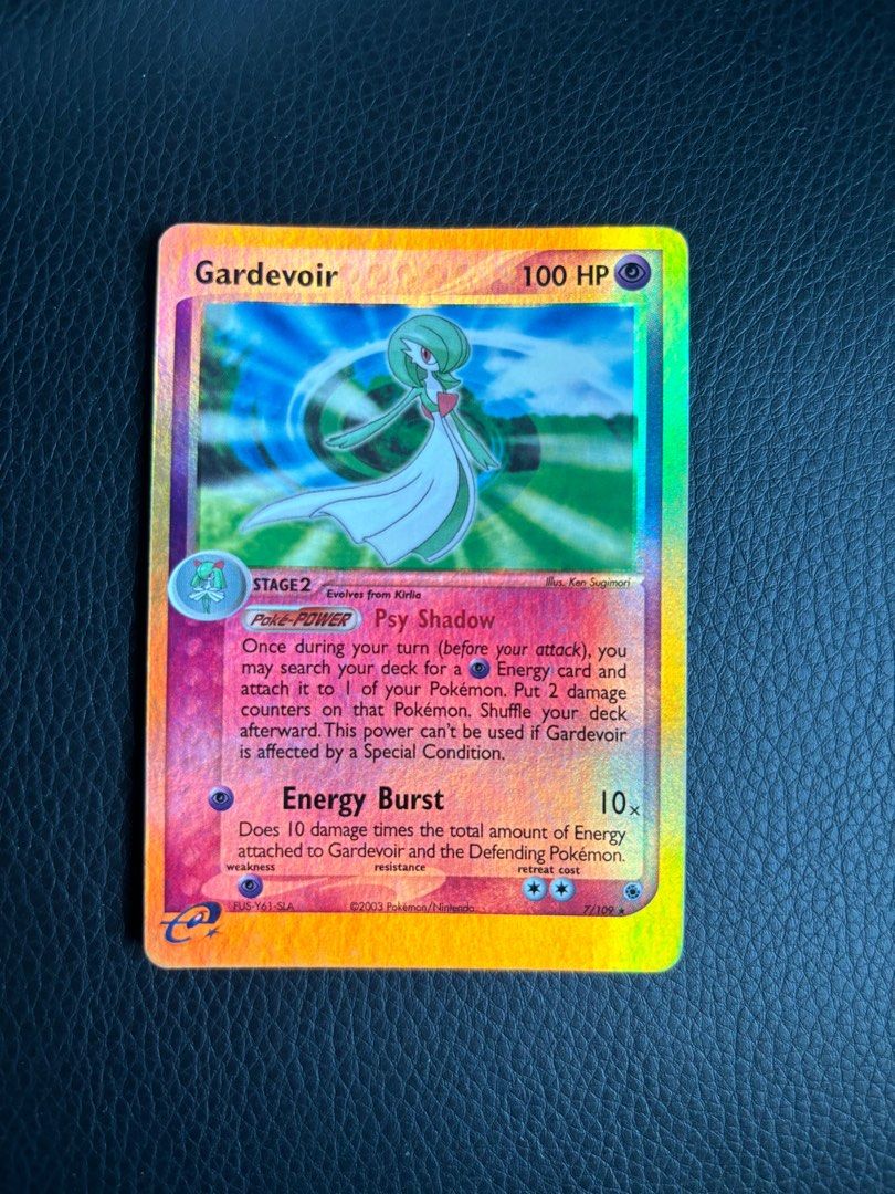 Gardevoir reverse holoEx ruby and sapphire vintage pokemon card tcg, Hobbies & Toys, Toys ...