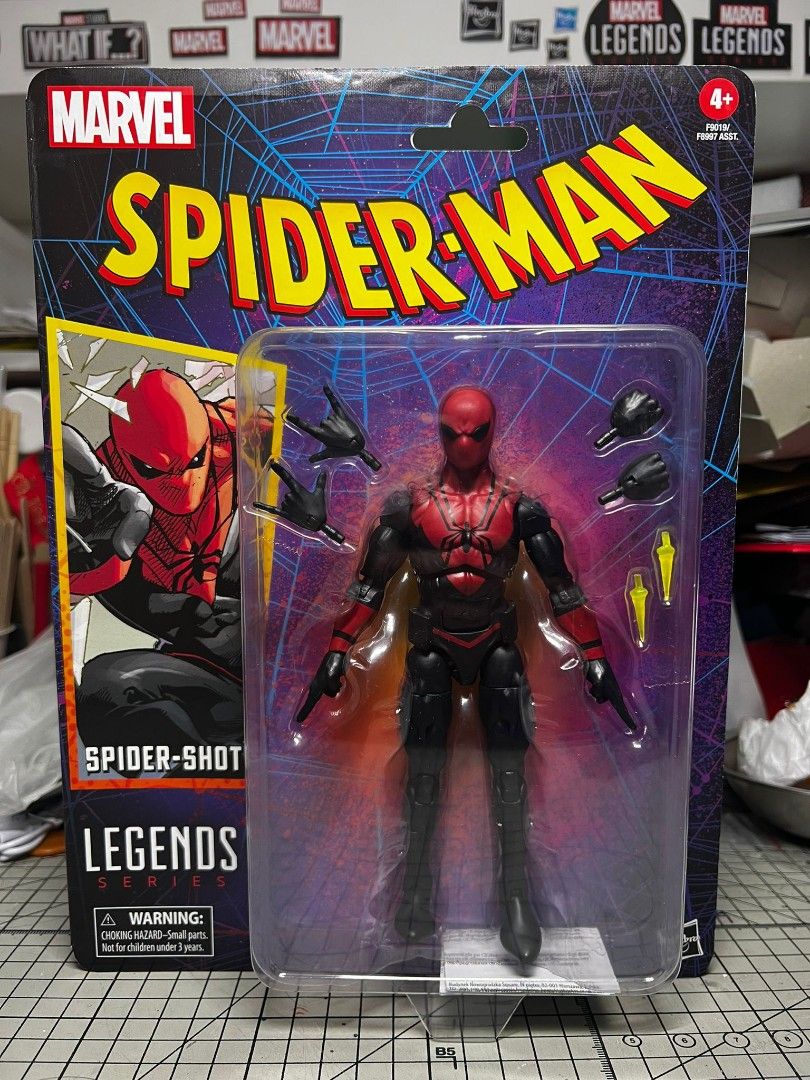 Hasbro Marvel Legends 6' Inch Figure Spider-Shot *Assassin Spider-Man ...