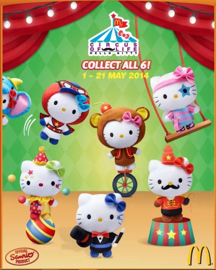 Hello kitty circus series, Hobbies & Toys, Toys & Games on Carousell