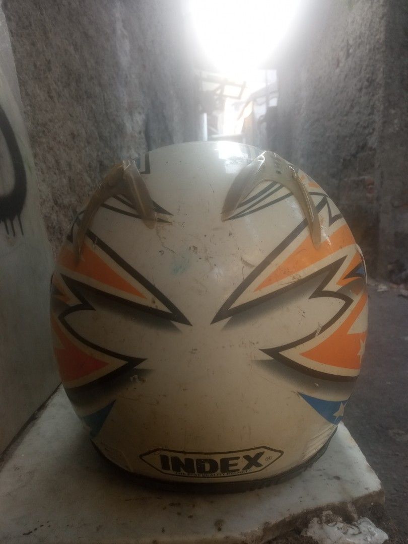 Helm index thailand motif langka ukuran L, Motor di Carousell