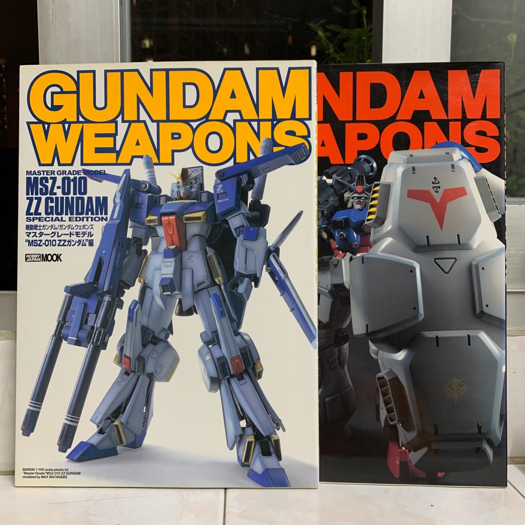 Hobby Japan Mook - Gundam Weapons(高達模型書) - ZZ GUNDAM, MSZ-010, RX-78 ...