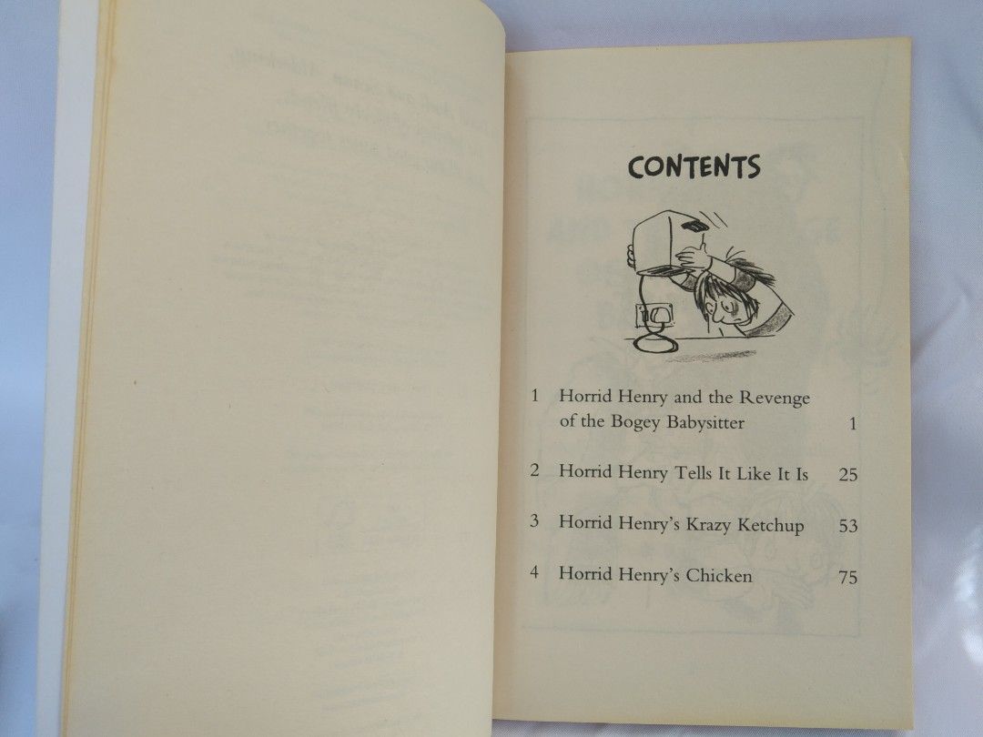 HORRiD HENRY'S Krazy Ketchup by Francesca Simon, Hobbies & Toys, Books ...