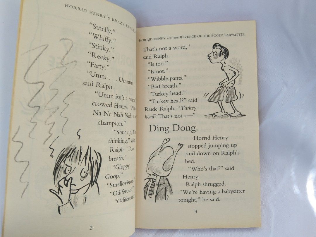 HORRiD HENRY'S Krazy Ketchup by Francesca Simon, Hobbies & Toys, Books ...