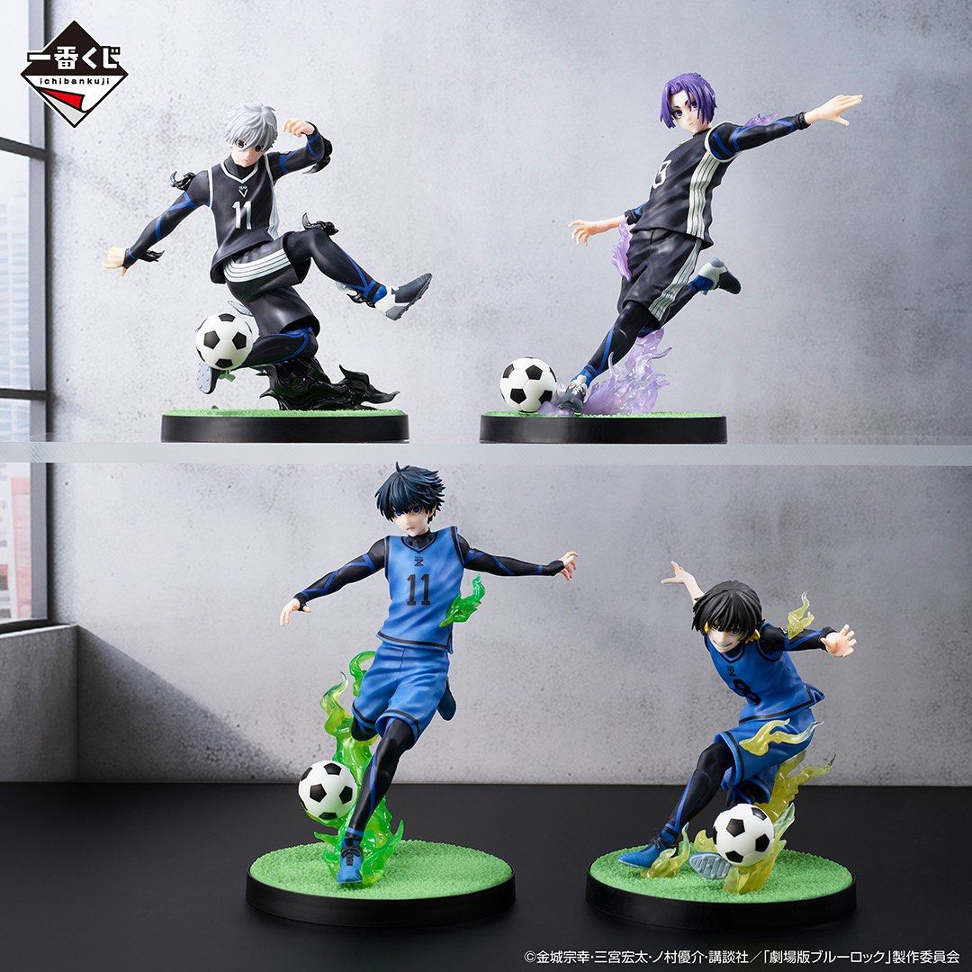 Ichiban Kuji Blue Lock Isagi Yoichi Meguru Bachira Nagi Seishiro Reo ...