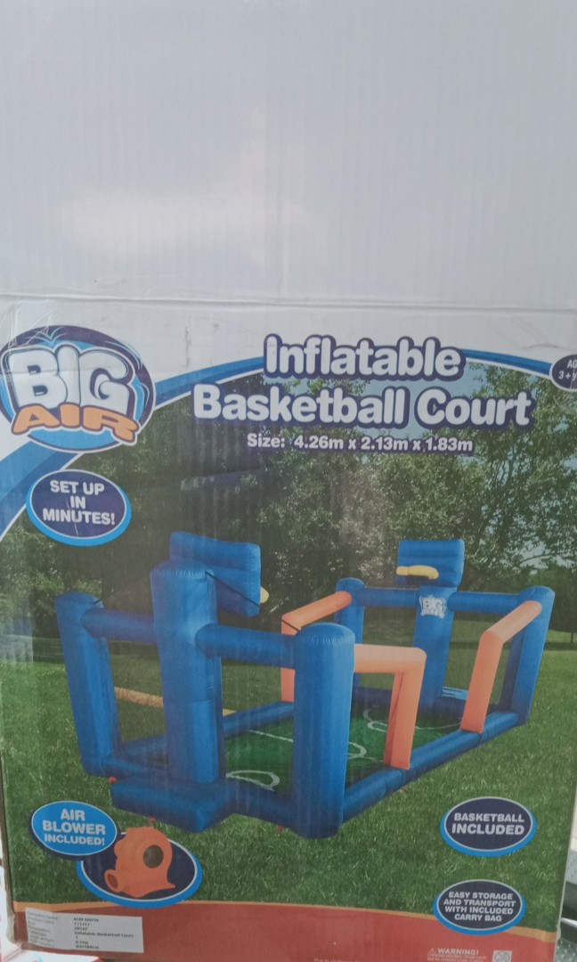 INFLATABLE BASKETBALL COURT. AIR BIG, Community on Carousell