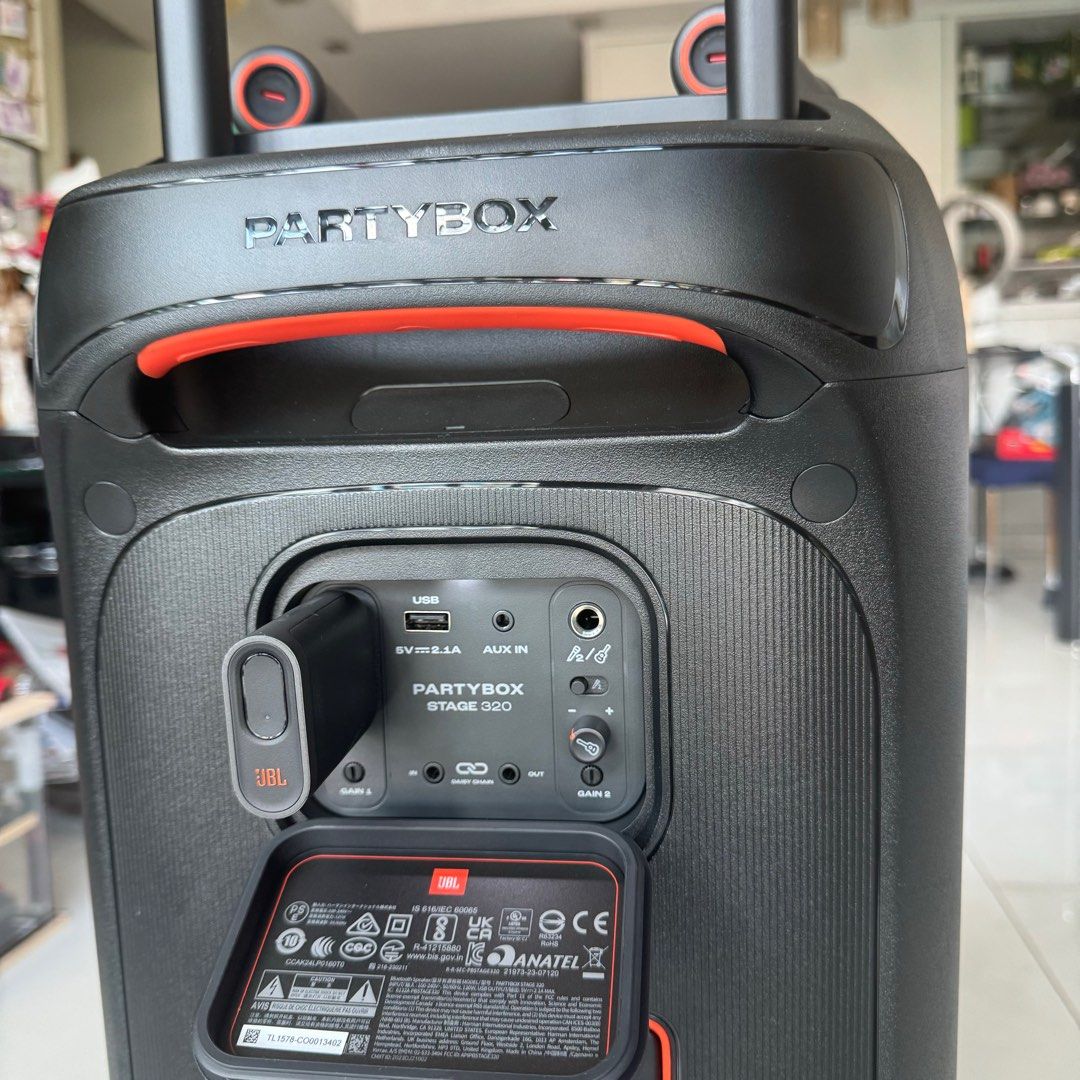 Rental - Jbl Partybox Stage 320 Battery Powered Bluetooth Loud Speaker ...