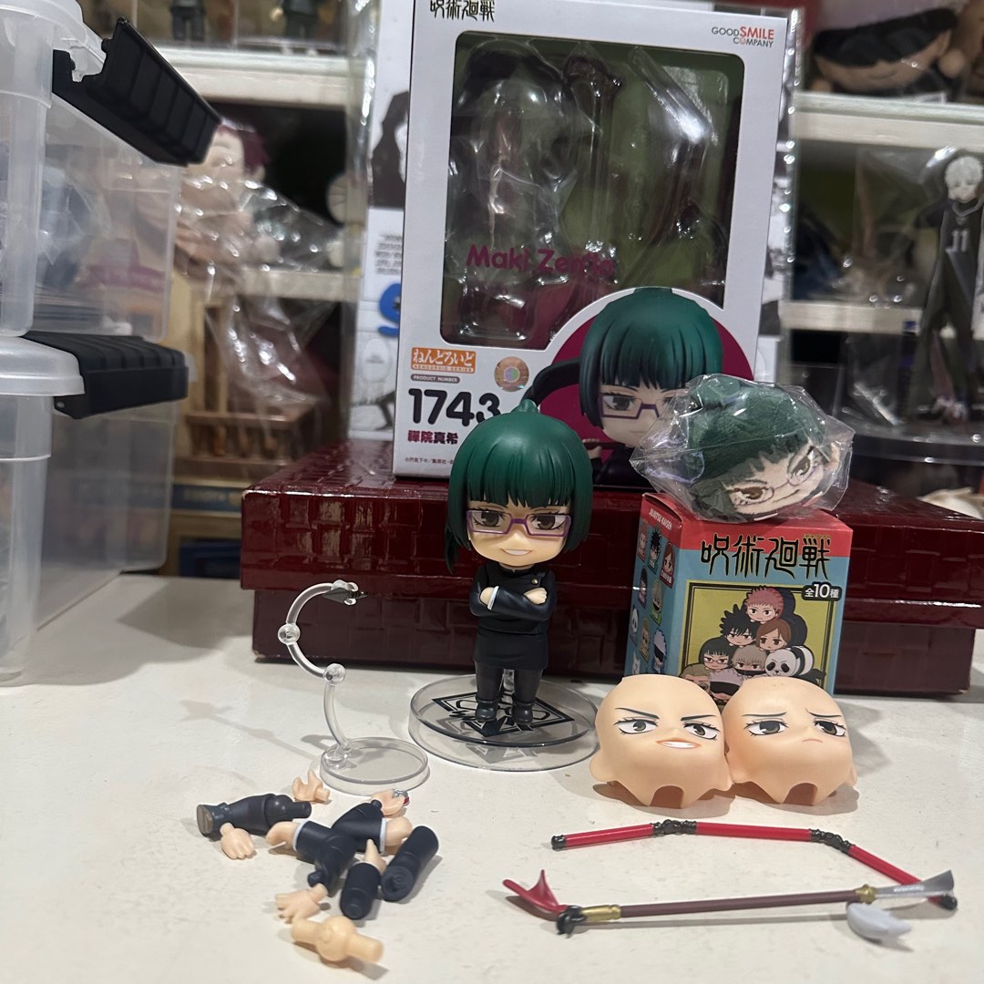 Jujutsu Kaisen Maki Zen'in 1743 Nendoroid, Hobbies & Toys, Toys & Games ...