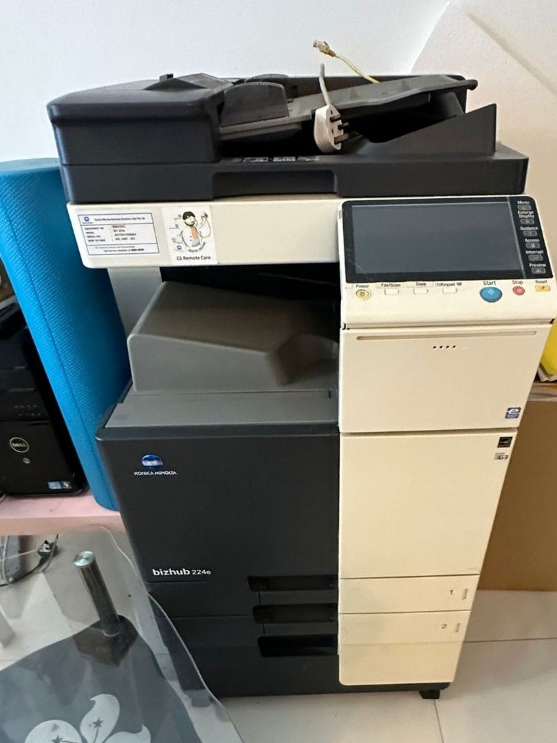 Konica Minolta Bizhub C224e A3 Color Laser Printer, Computers & Tech ...