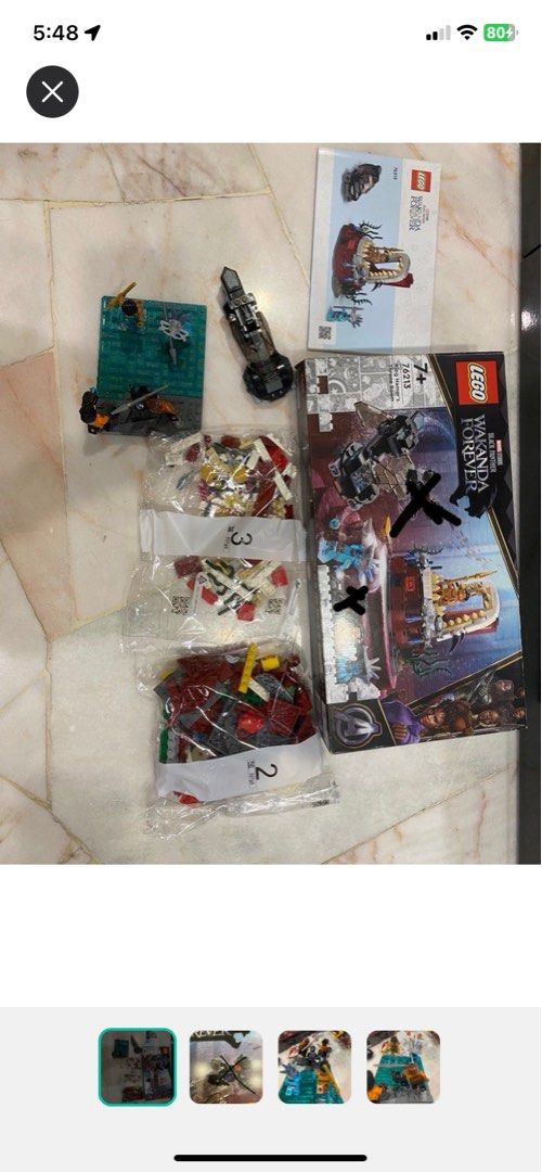 Lego 76213 king namor's throne room, Hobbies & Toys, Toys & Games on ...
