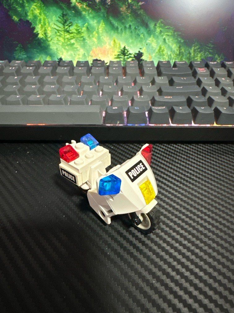 Lego police bike, Hobbies & Toys, Toys & Games on Carousell