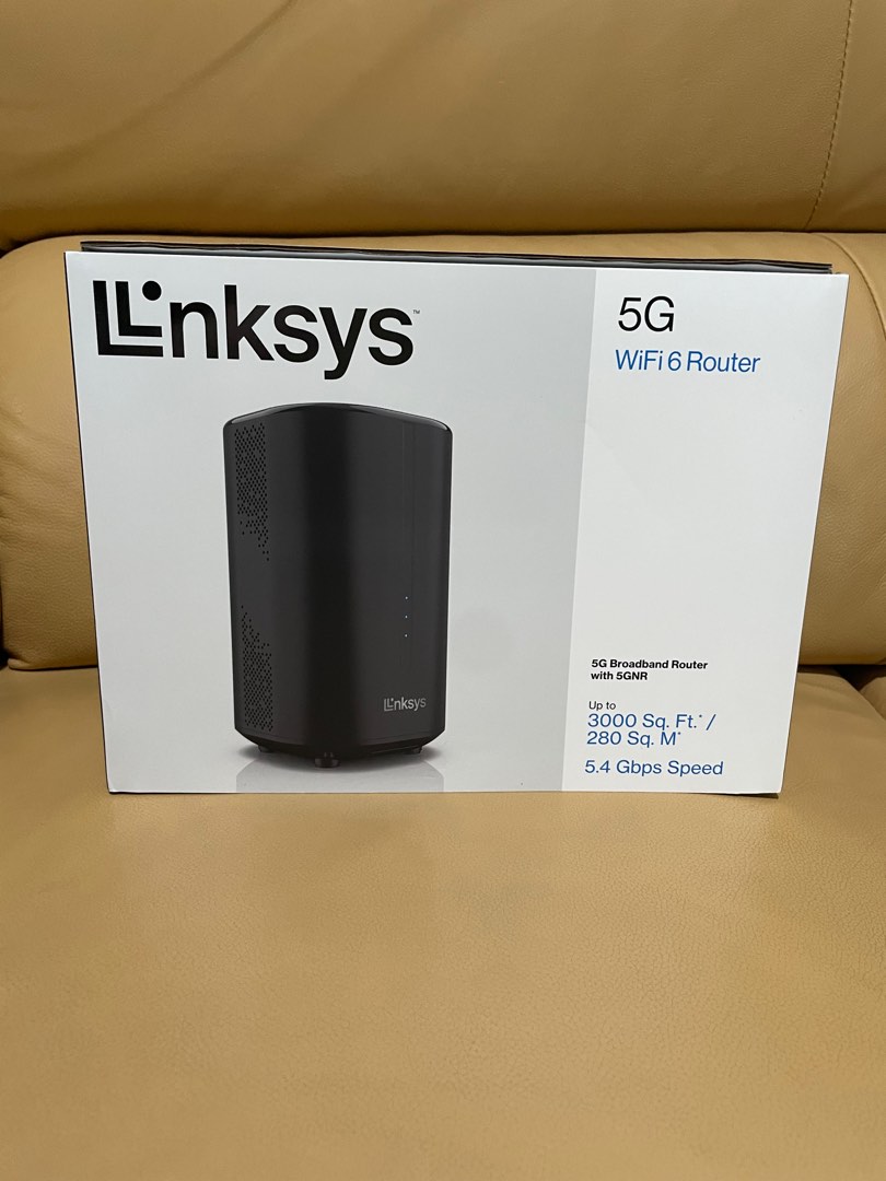 Linksys 5G wifi 6 Router FGW5500, 電腦＆科技, 電腦周邊及配件, Wifi及上網相關產品 - Carousell
