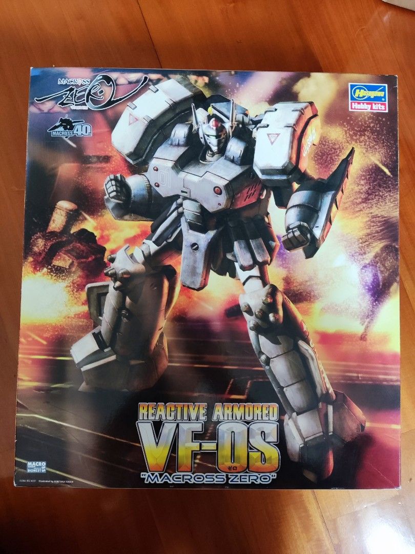 Macross Zero VF-0S反應裝甲 1：72 Reactive Armored, 興趣及遊戲, 玩具 & 遊戲類 - Carousell