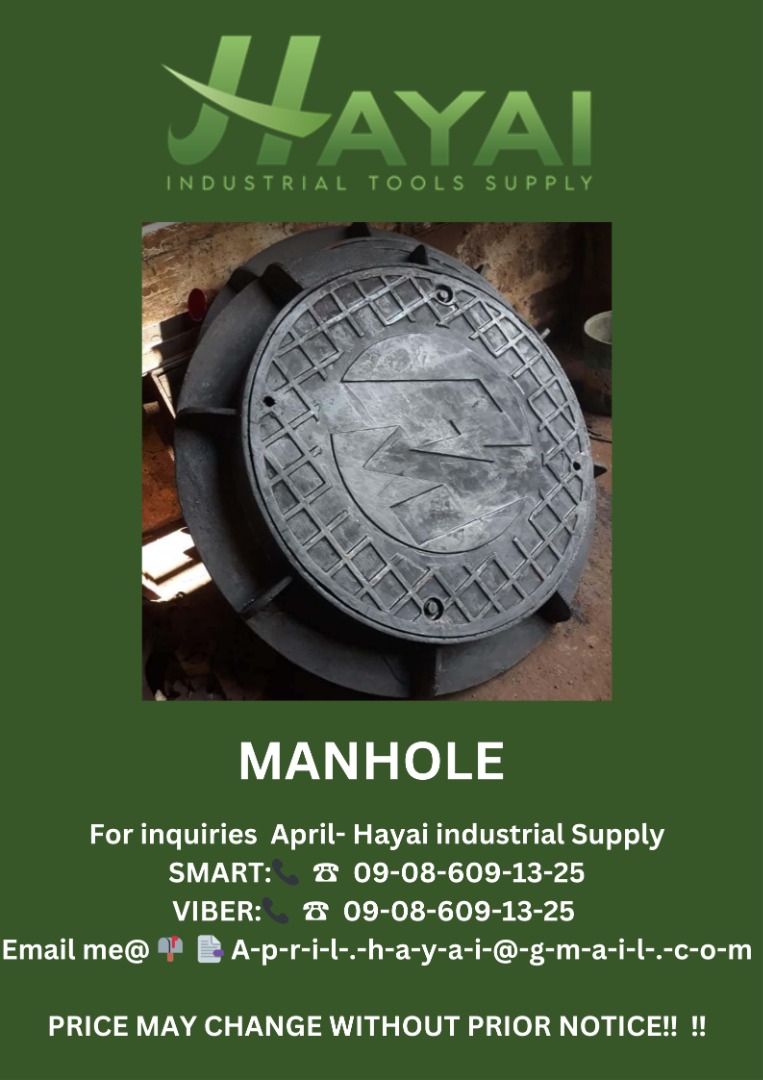Manhole, Commercial & Industrial, Construction Tools & Equipment on ...