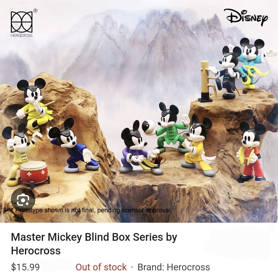 Master Mickey Blind Box, Hobbies & Toys, Memorabilia & Collectibles ...