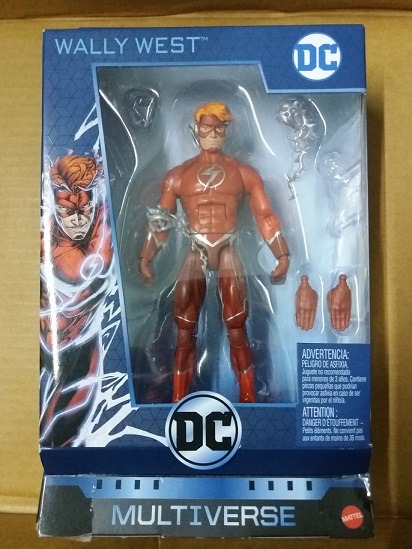 Mattel DC Multiverse Flash Wally West Ninja Samurai Batman CNC Wave Not ...