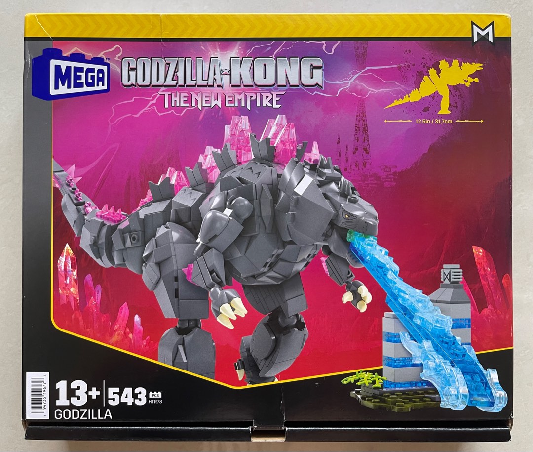 Mega Bloks Godzilla x Kong: The New Empire Godzilla, Hobbies & Toys ...