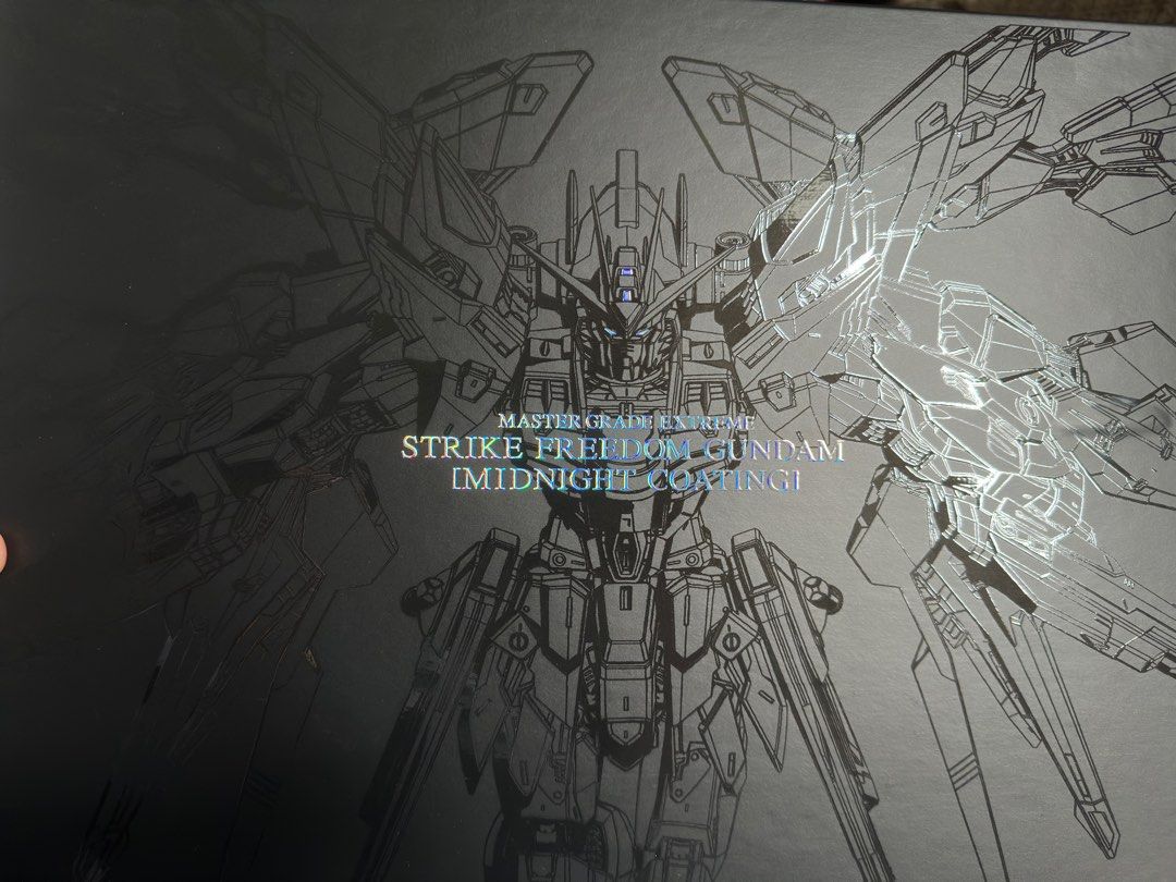MGEX STRIKE FREEDOM GUNDAM[MIDNIGHT COATING]突擊自由高達午夜黑, 興趣及遊戲, 玩具 & 遊戲類 ...