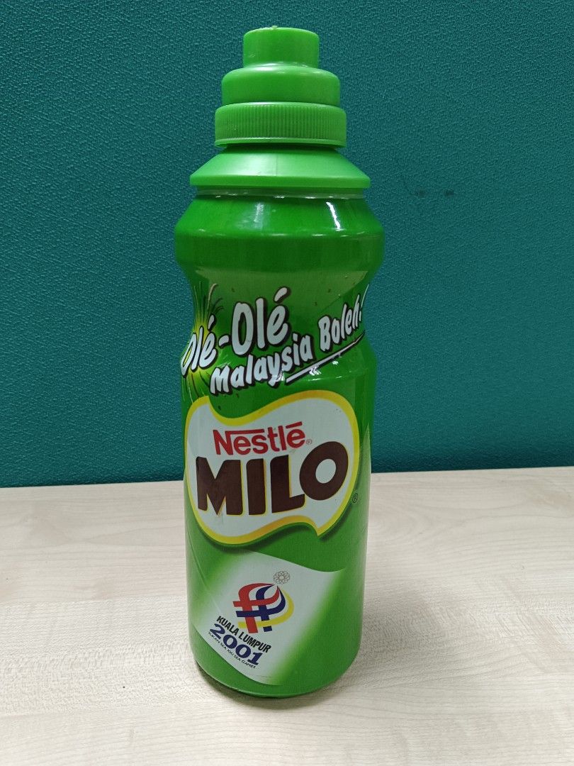 Milo bottle plastic vintage lama, Furniture & Home Living, Kitchenware ...