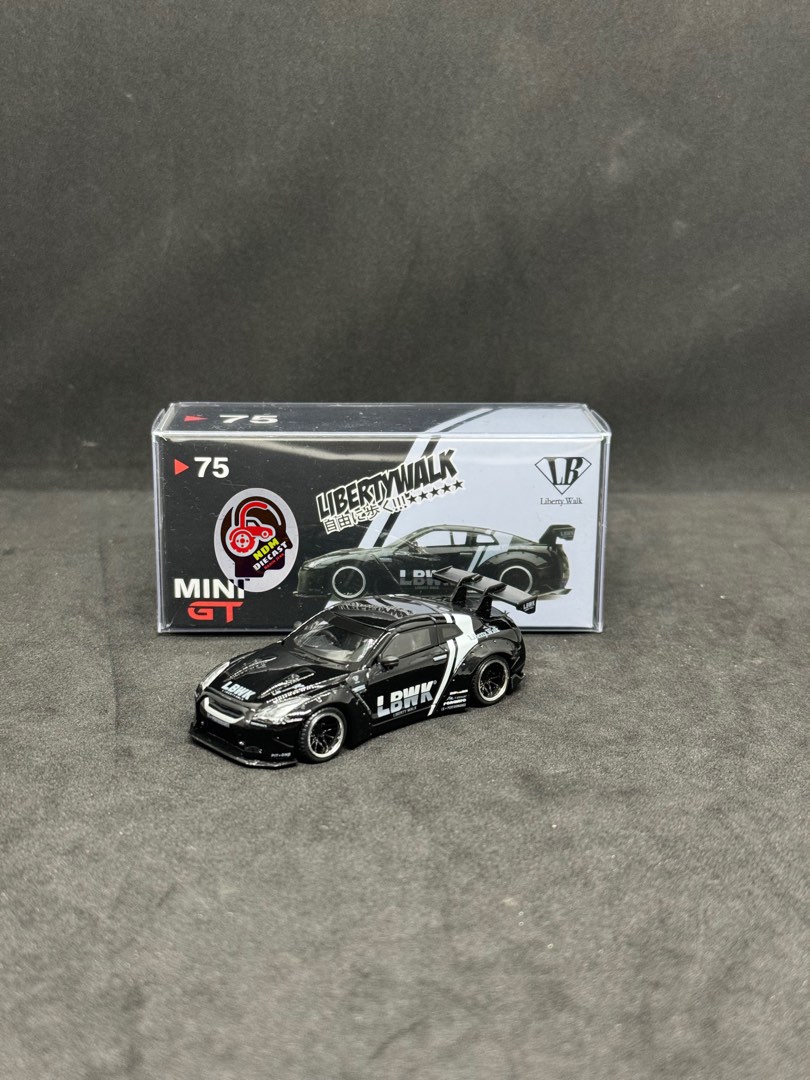 Mini Gt GT-R R35 MGT75, Hobbies & Toys, Toys & Games on Carousell