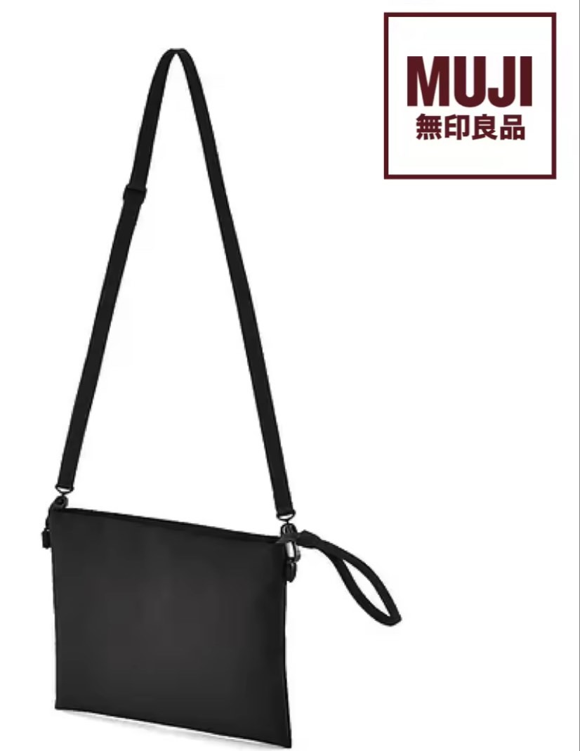 Muji 2 way sacoche bag, Women's Fashion, Bags & Wallets, Cross-body Bags on Carousell
